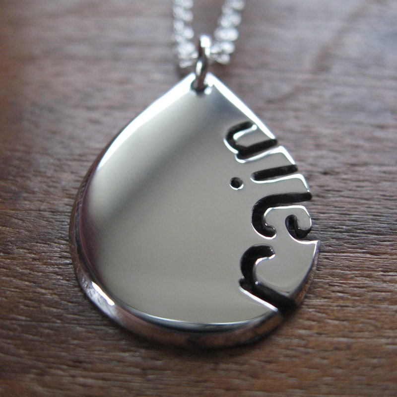 Rain Necklace - Etsy