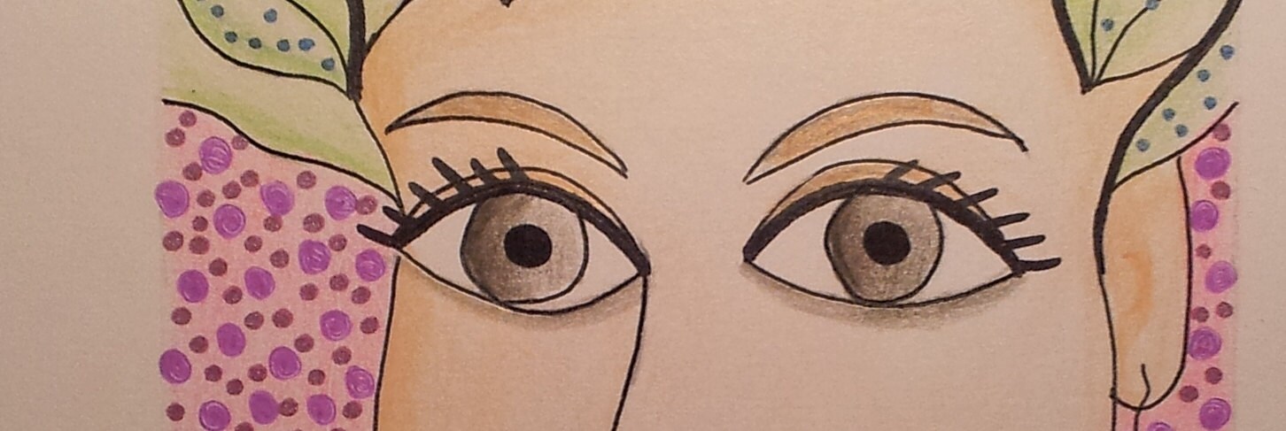 Funky Face Portrait Original Painting 6/4 Illustration - Etsy Israel