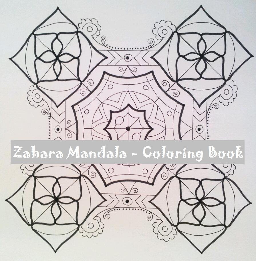 Mandala Coloring PDF File Download 25 Designed Printable - Etsy