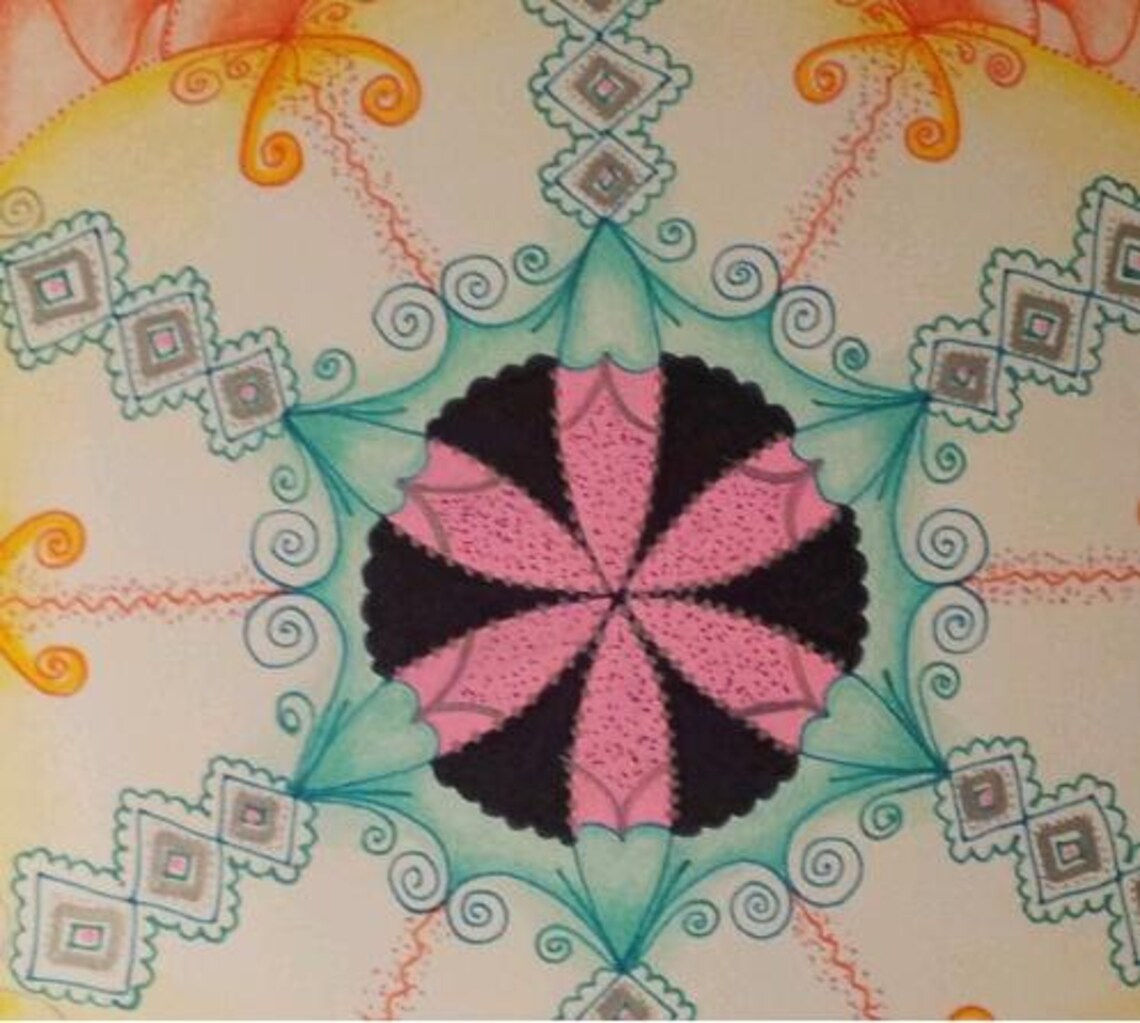 Original Powerful Mandala - Etsy