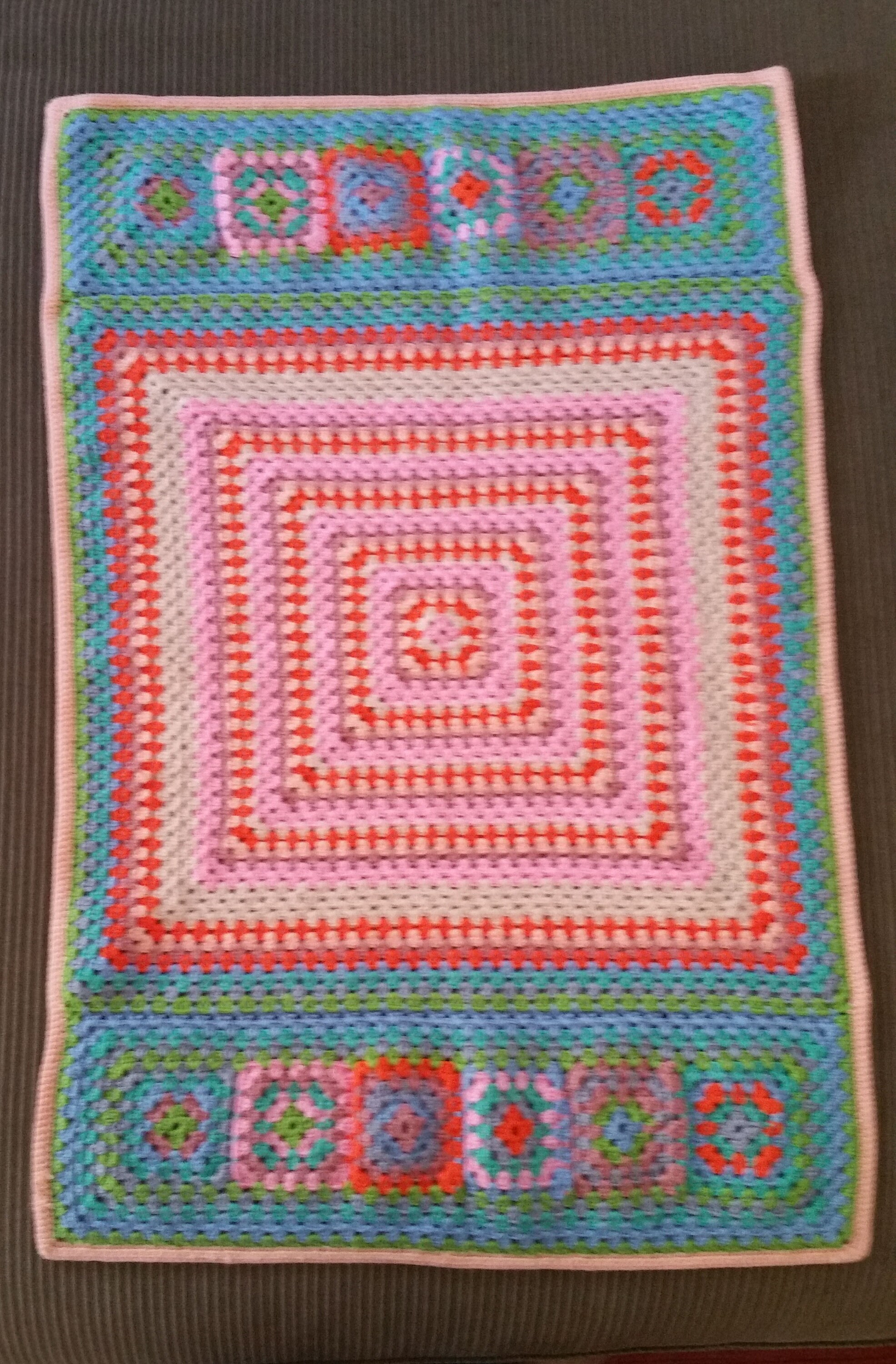 Super Soft & Delicate Baby Blanket Crochet Handmade Pastel - Etsy