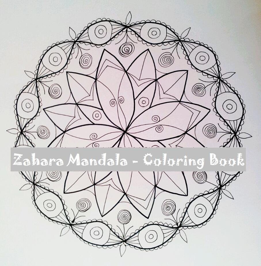 Mandala Coloring PDF File Download 25 Designed Printable Pages, by ...