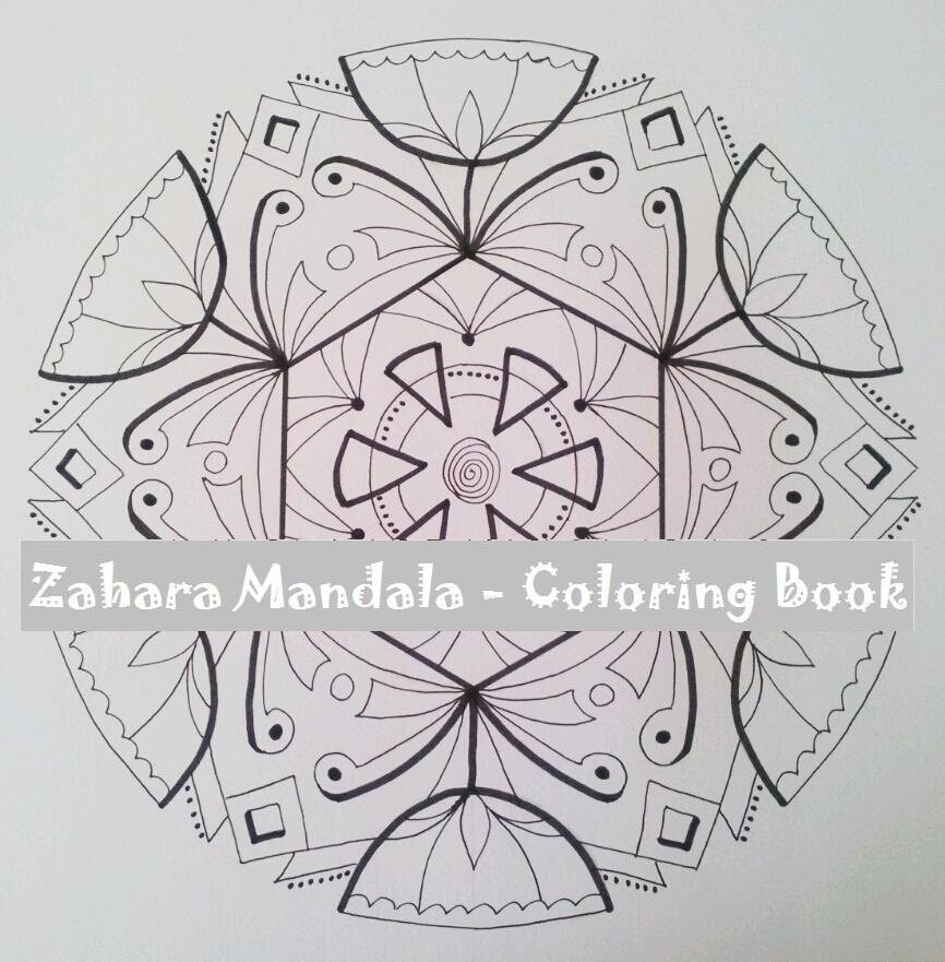 Mandala Coloring (PDF File Download) 25 Designed Printable Pages, by ...