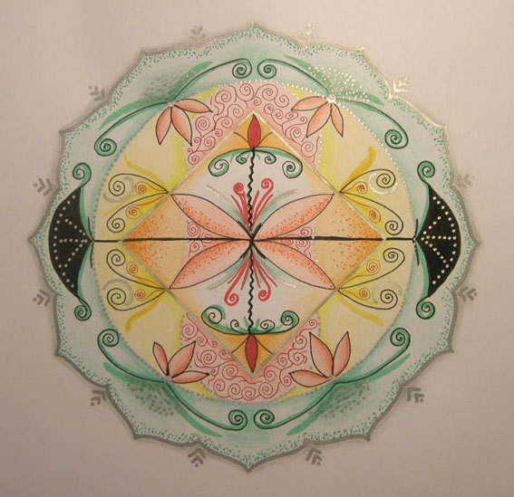 Relief Mandala Original - Etsy