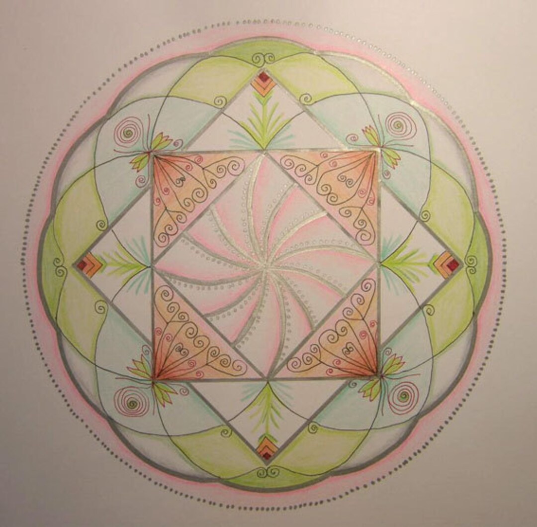 Balance Mandala Original - Etsy