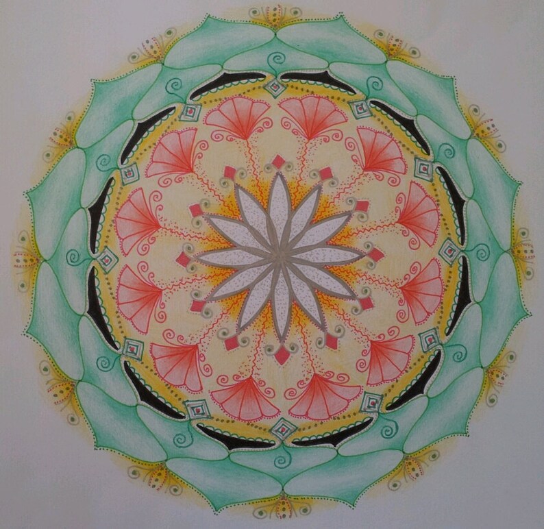 OPEN to TRUE NATURE Mandala, Print, Signed by Artist - Etsy