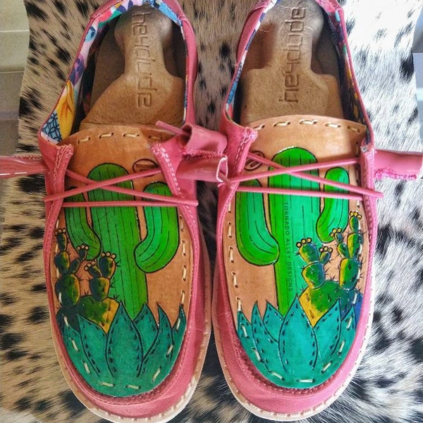 Leather Hey Dudes - Etsy