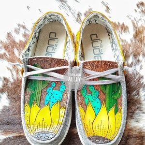 Women's Hey Dudes, Western Hey Dudes, Tooled Leather Hey Dudes, Cactus ...