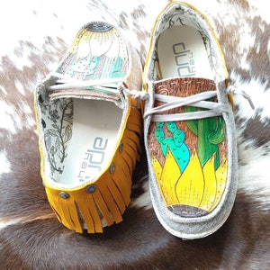 Women's Hey Dudes, Western Hey Dudes, Tooled Leather Hey Dudes, Cactus ...