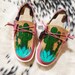 Women's Hey Dudes, Western Shoes, Tooled Leather Shoes, Cactus Hey ...
