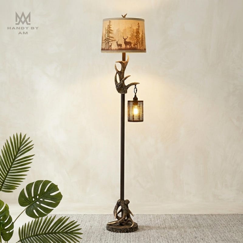 Rustic Floor Lamps - Etsy