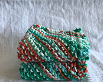Knit dishcloths | Etsy