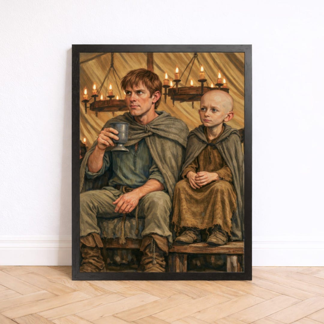 Game of Thrones Poster, Ser Duncan & Aegon Targaryen / Egg, Wall Art ...