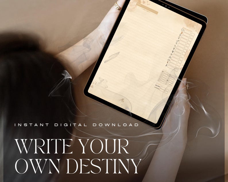 Digital Astrology Journal 2026 2027 | iPad Goodnotes Spiritual Planner ...