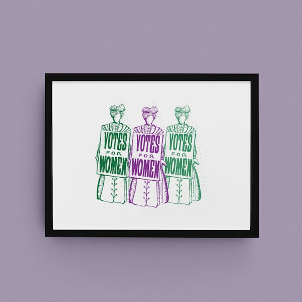 Suffragette Posters - Etsy UK