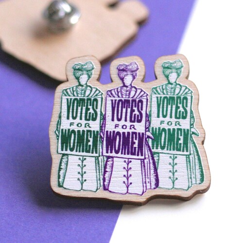 Rebellion Enamel Pin Votes for Women Collection Feminist - Etsy