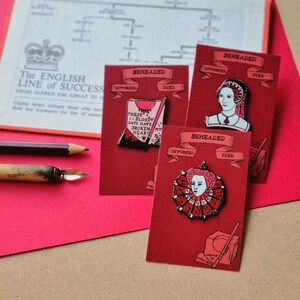 The Tudors Enamel Pin Thomas Wyatt These Bloody Days Have Broken My ...