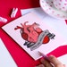 Anatomical Heart Valentine's Card Funny Valentine's Card Valentine Day ...