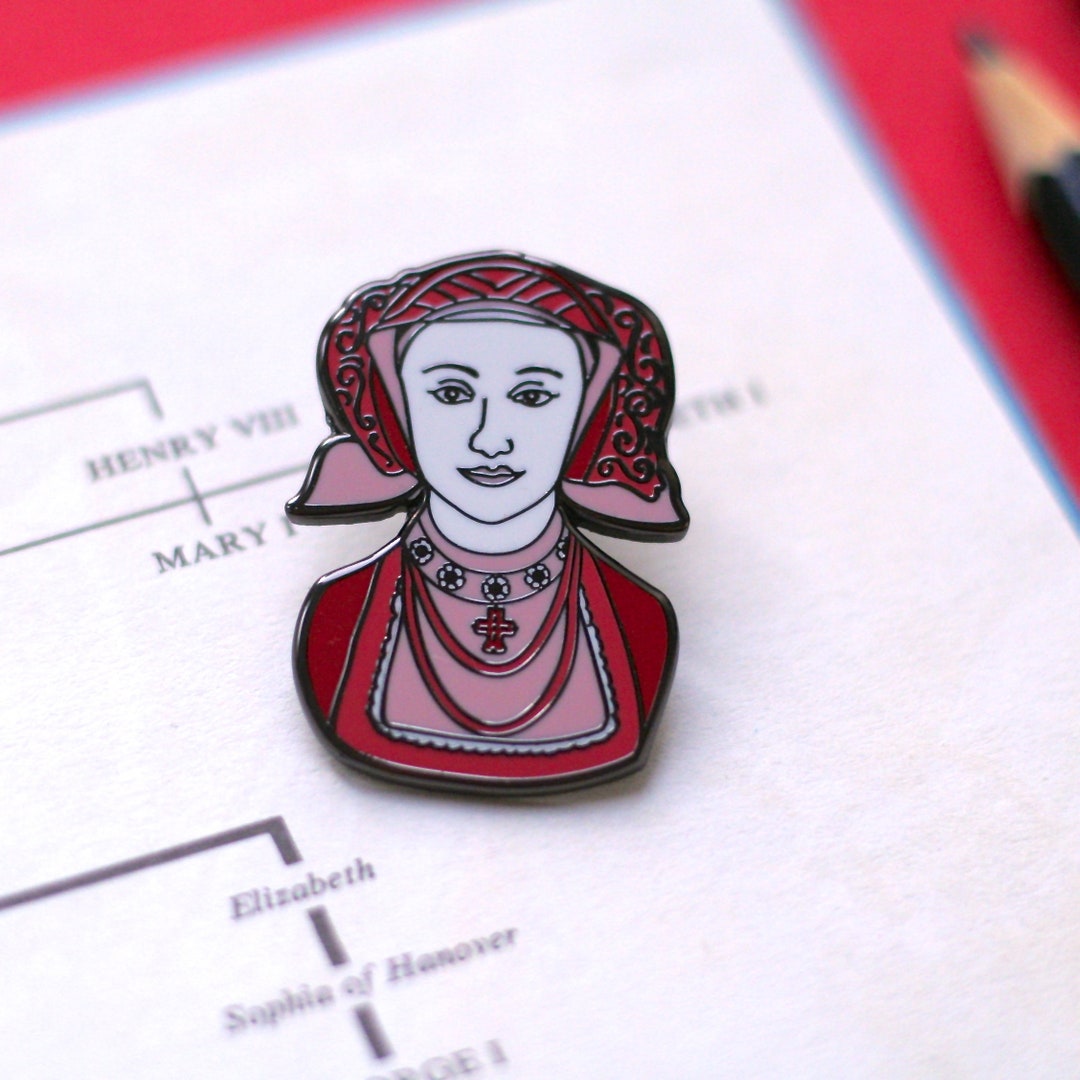 Anne of Cleves Enamel Pin the Tudors - Etsy