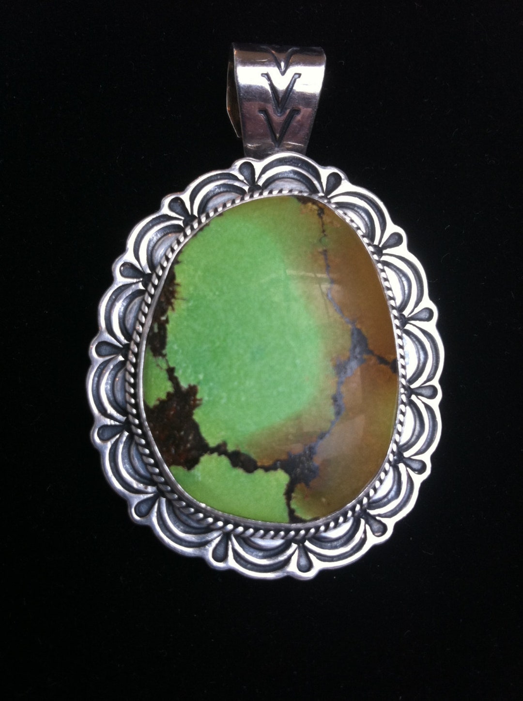 Vintage GARY REEVES 1962-2014 Early Pendant and Pin, Turquoise ...