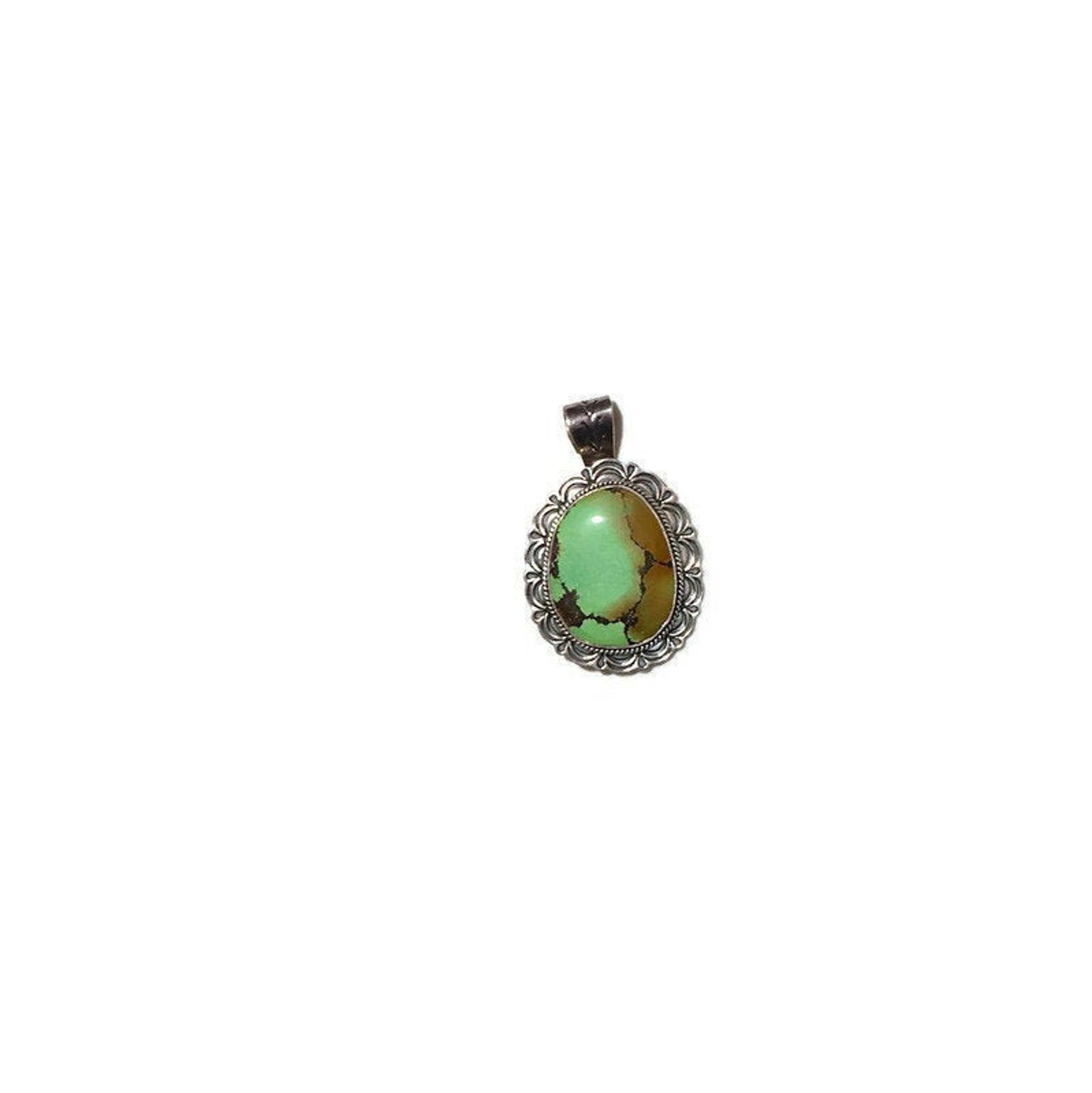 Vintage GARY REEVES 1962-2014 Early Pendant and Pin, Turquoise ...