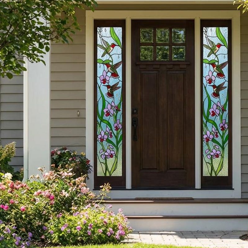 Floral Window Privacy Film - Etsy