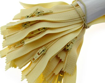 Ten 16 Inch Navy Blue Ykk Zippers Color 919 - Etsy