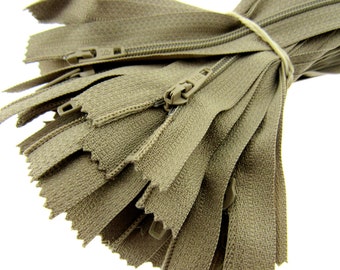 Ten 16 Inch Navy Blue Ykk Zippers Color 919 - Etsy