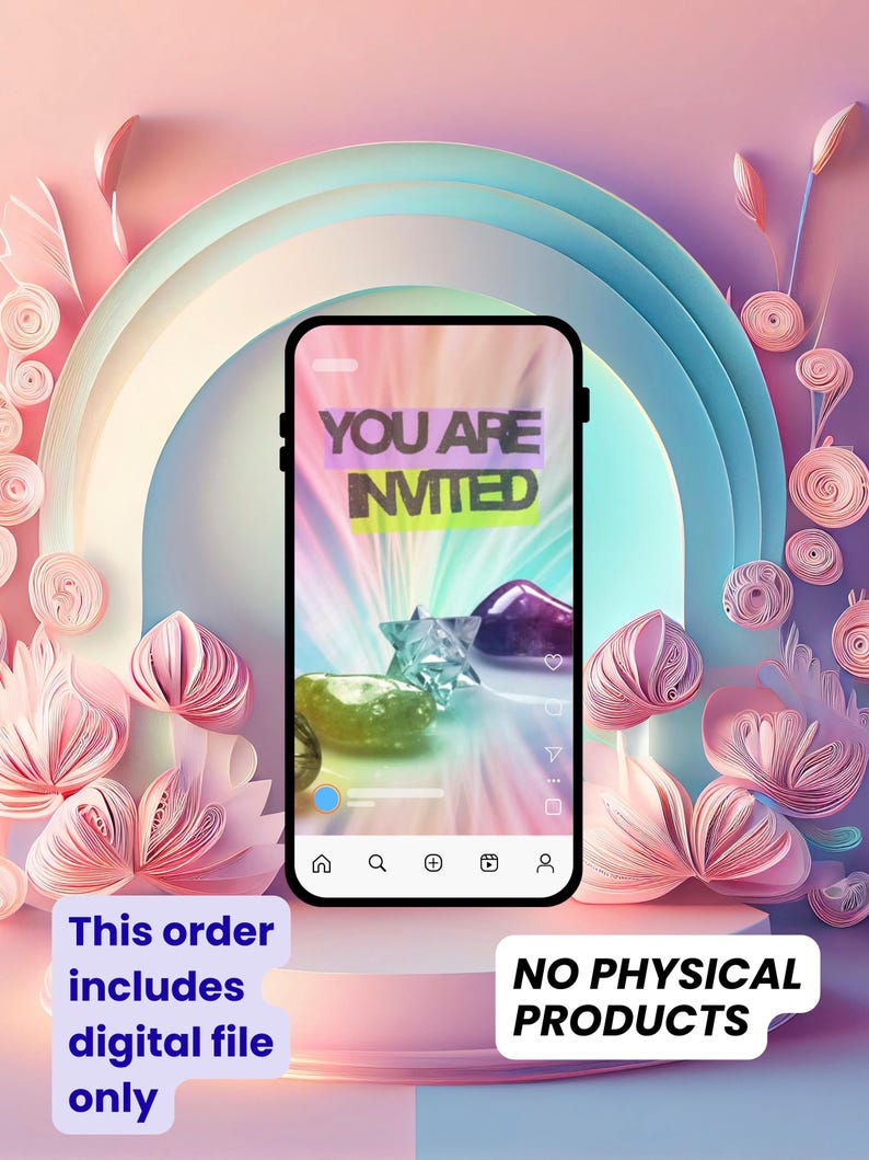 Editable Kids Birthday Video Invitation | Photo, RSVP QR Code (digital ...