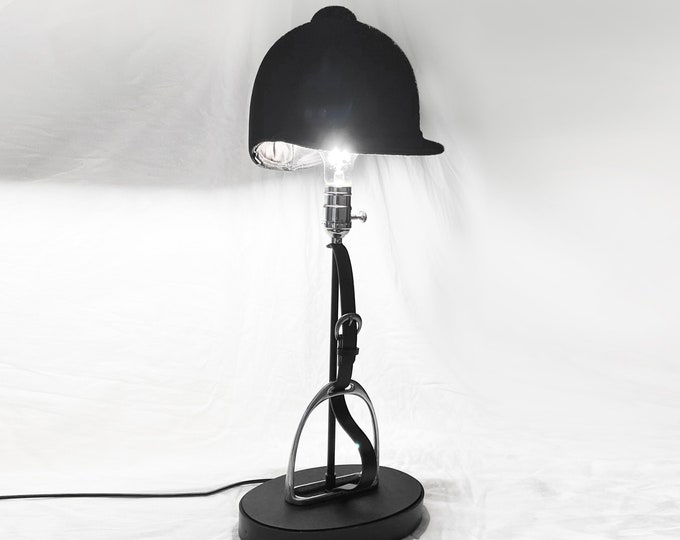English Stirrup Table Lamp, Horse Decor - Etsy