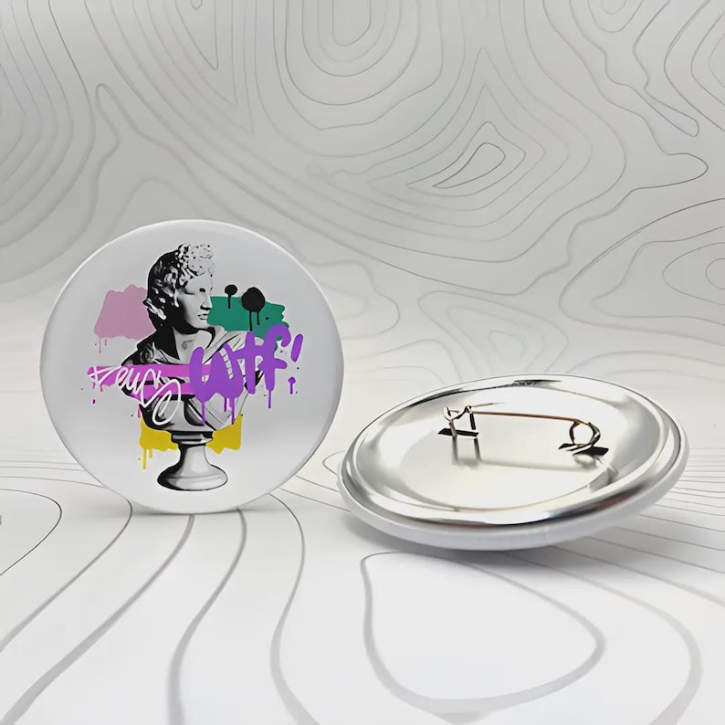 Custom Round Badges – All Sizes and Quantities – With Any Image or Text ...