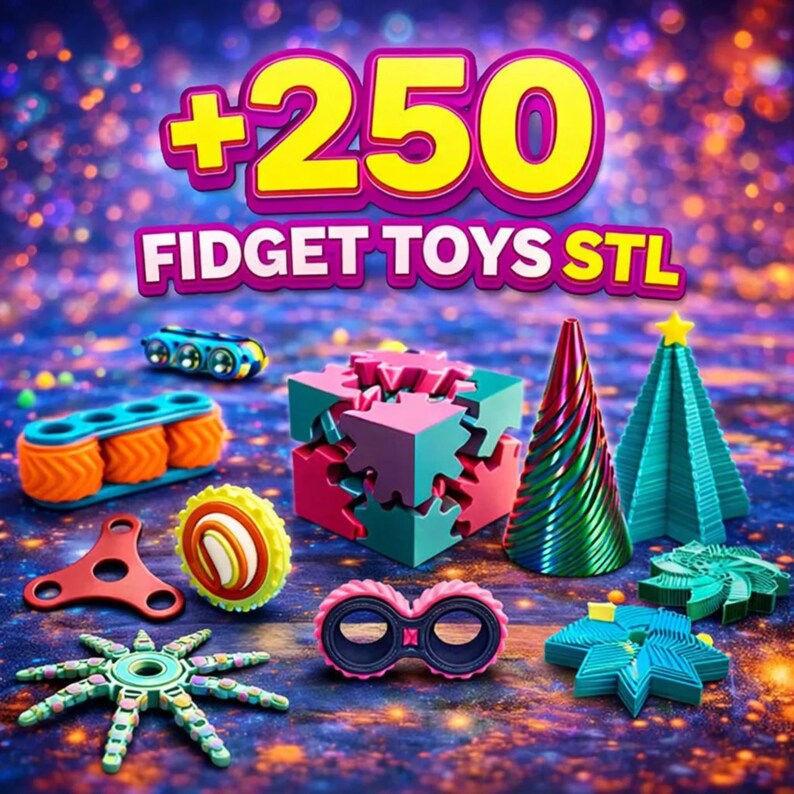 STL Bundle 2000+ Files | 6 Mega Packs | 3D Print Models | Anime, Flexi ...