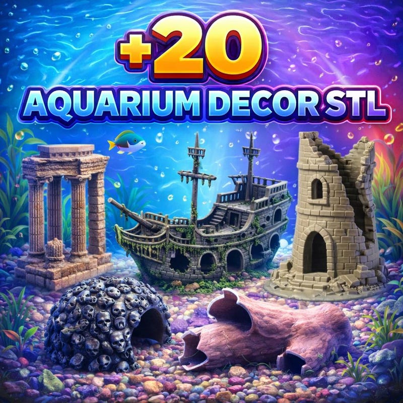 Shipwreck Tank Decor - Etsy