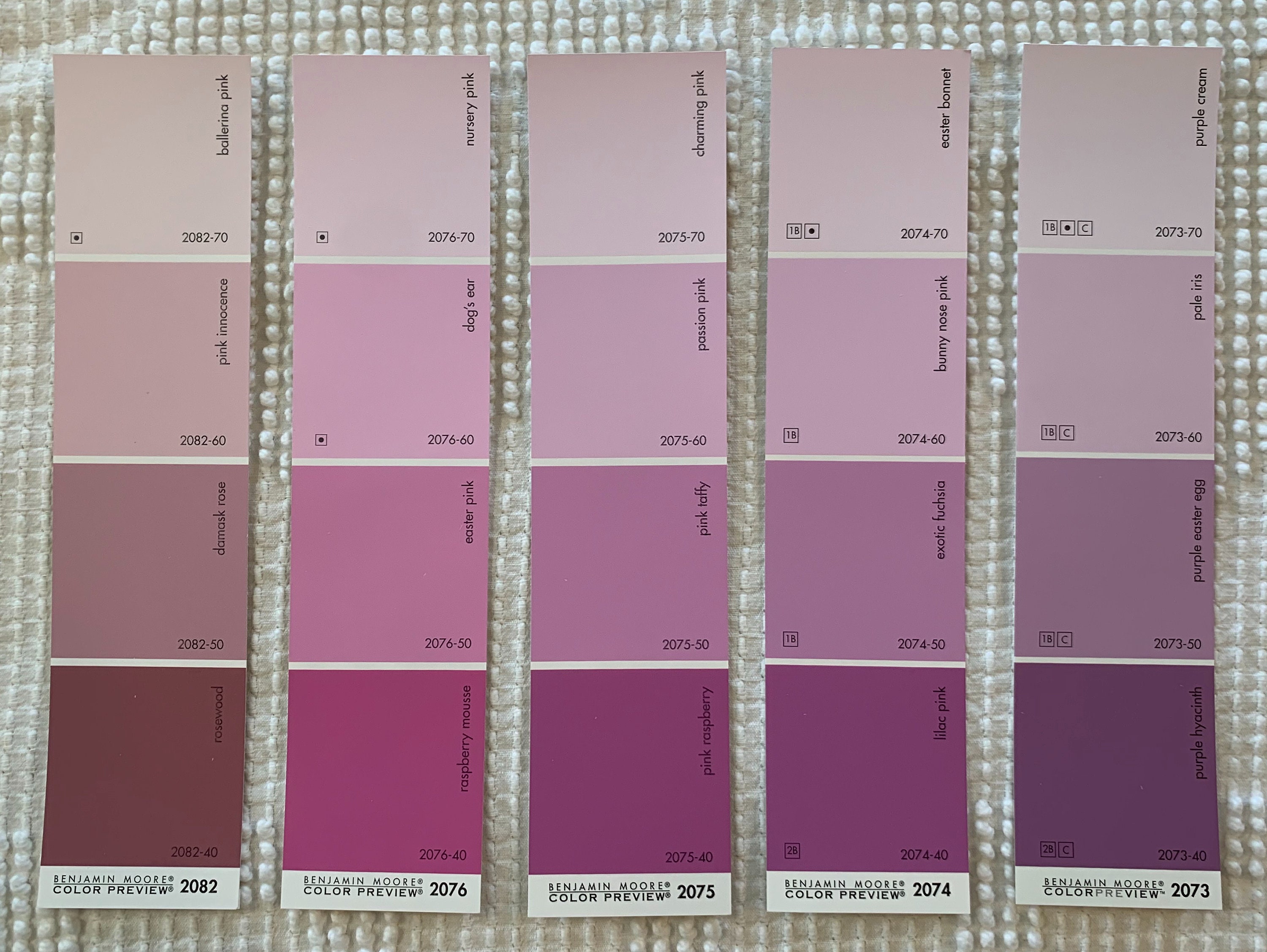 Paint Chip Sample Strips 2x8 Set of 25 Strips | Etsy