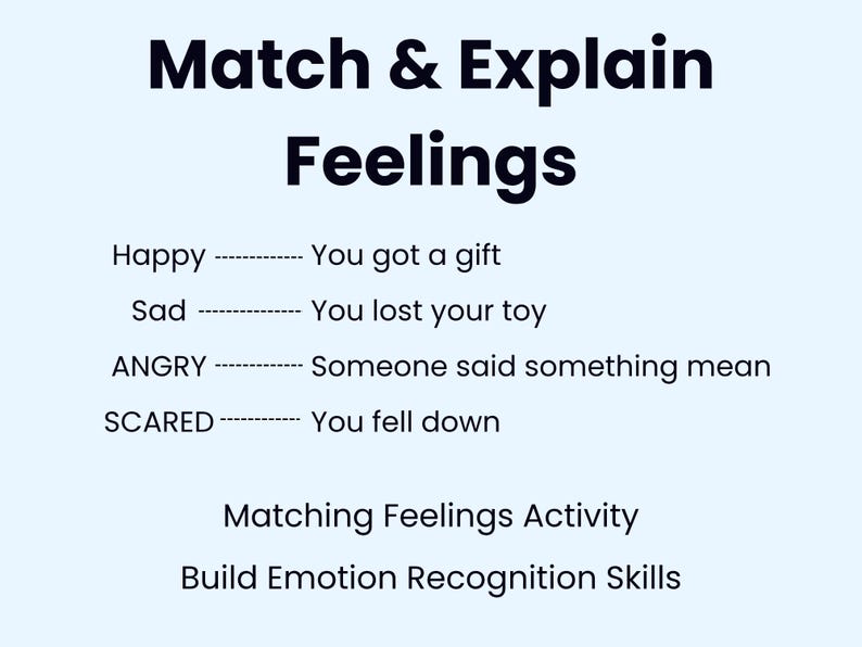 Emotion Sorting Activity for Kids | Social Emotional Learning Printable ...