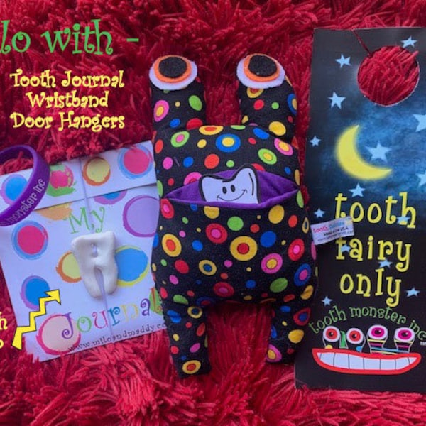 Tooth Monster Pillow - Etsy