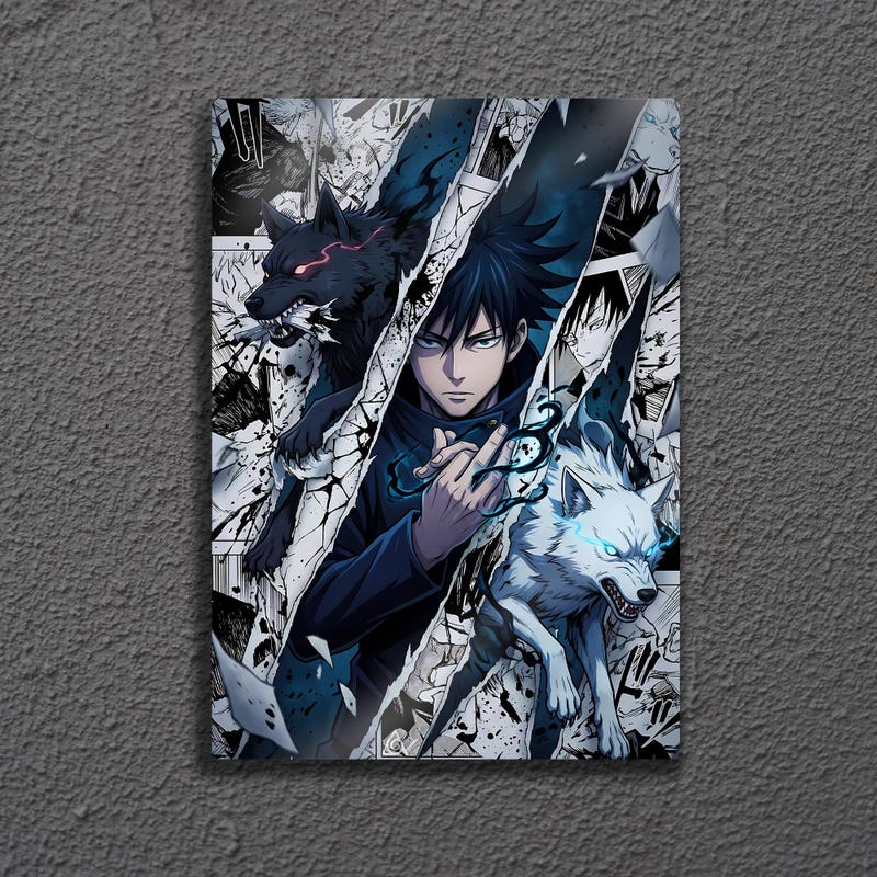 Jujutsu Kaisen Manga Panel Megumi - Etsy