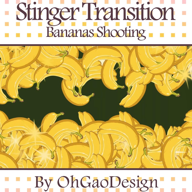 Banana Anime - Etsy