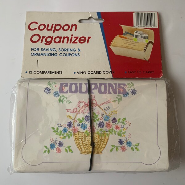 Coupon Organizer - Etsy
