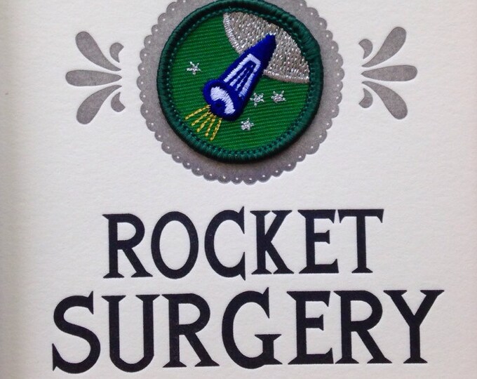 Rocket Surgery Merit Badge - Etsy