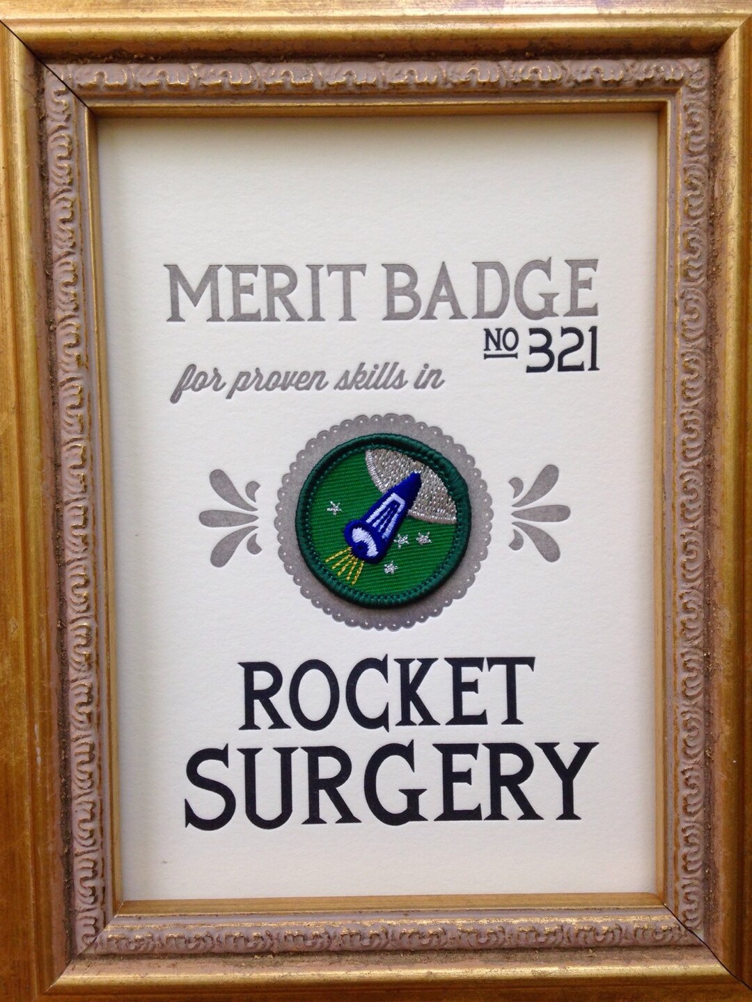 Rocket Surgery Merit Badge - Etsy