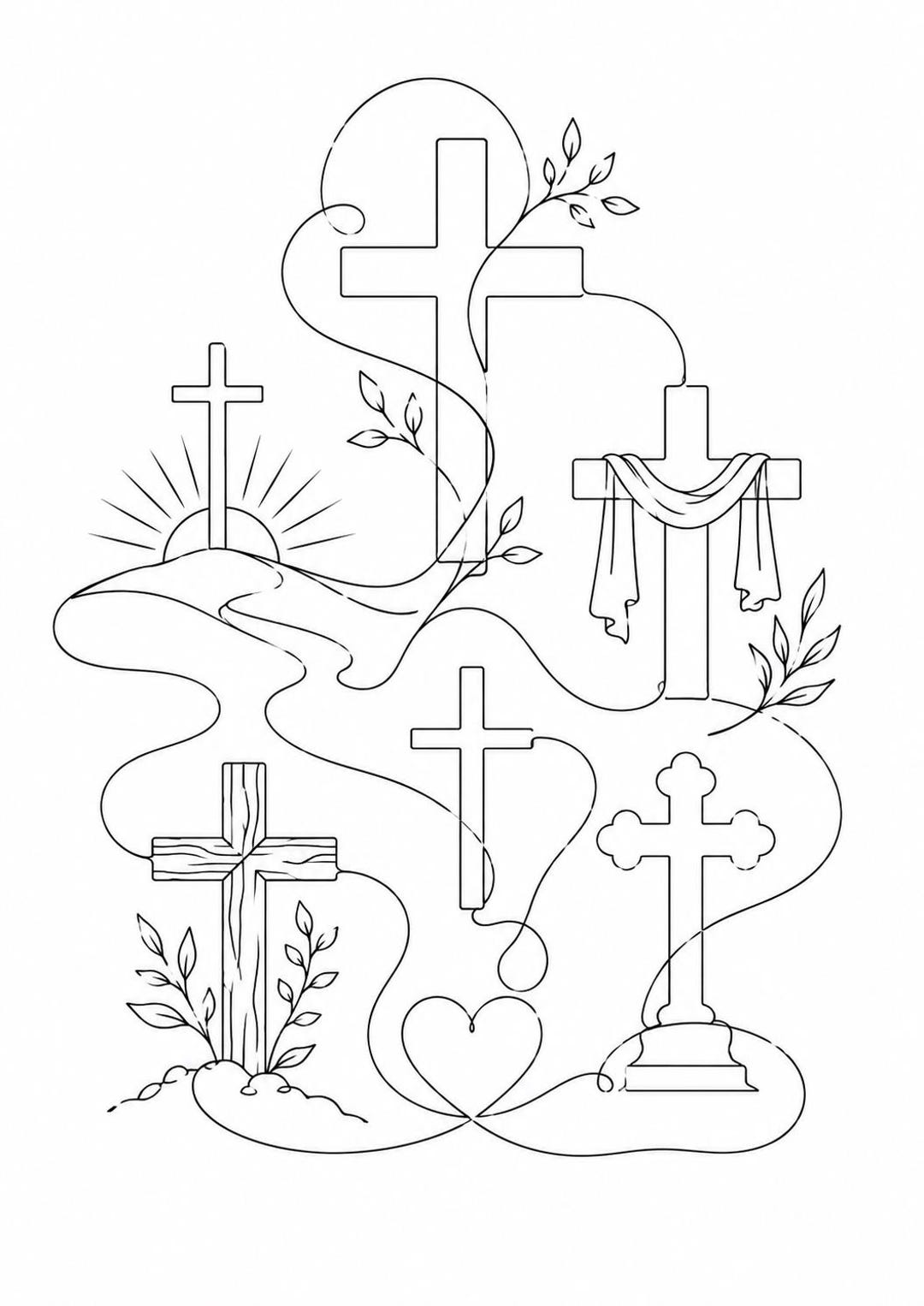 A4 Size 'cross-section' Line Art - Etsy