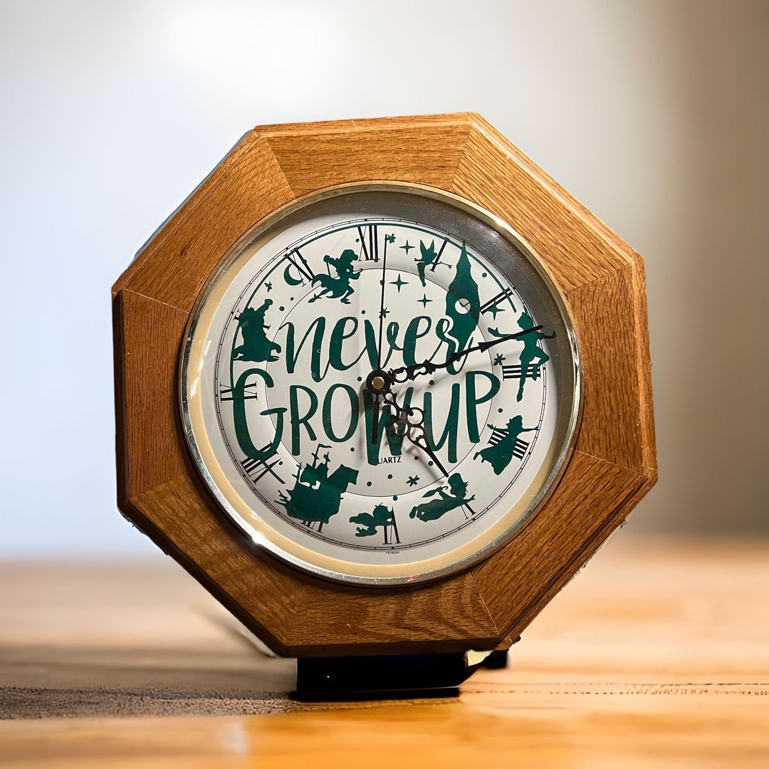 Peter Pan Clock - Etsy
