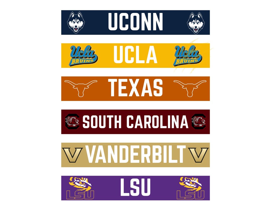 2026 Women’s March Madness Nameplates | Printable NCAAW Bracket Labels ...