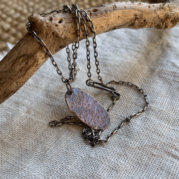 Hand Forged Necklace - Etsy