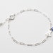 Initial Evil Eye Bracelet - Paper Clip Initial Jewelry - Mini Evil Eye ...