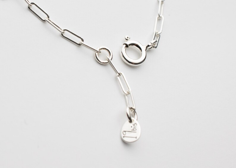 Initial Evil Eye Bracelet - Paper Clip Initial Jewelry - Mini Evil Eye ...