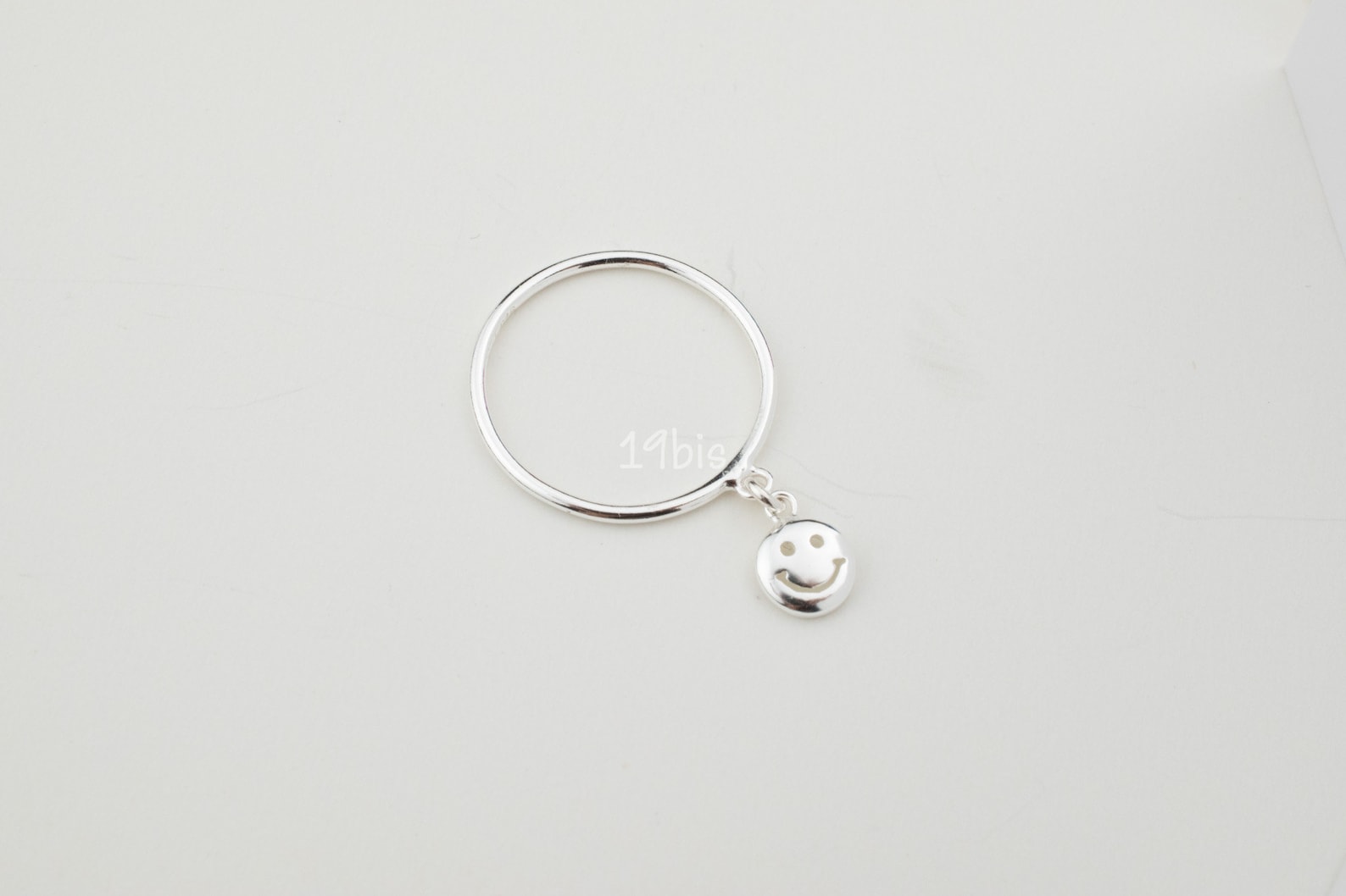 Smiley face ring emoji jewelry Happy face ring smiley | Etsy