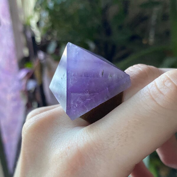 Pyramid Ring - Etsy