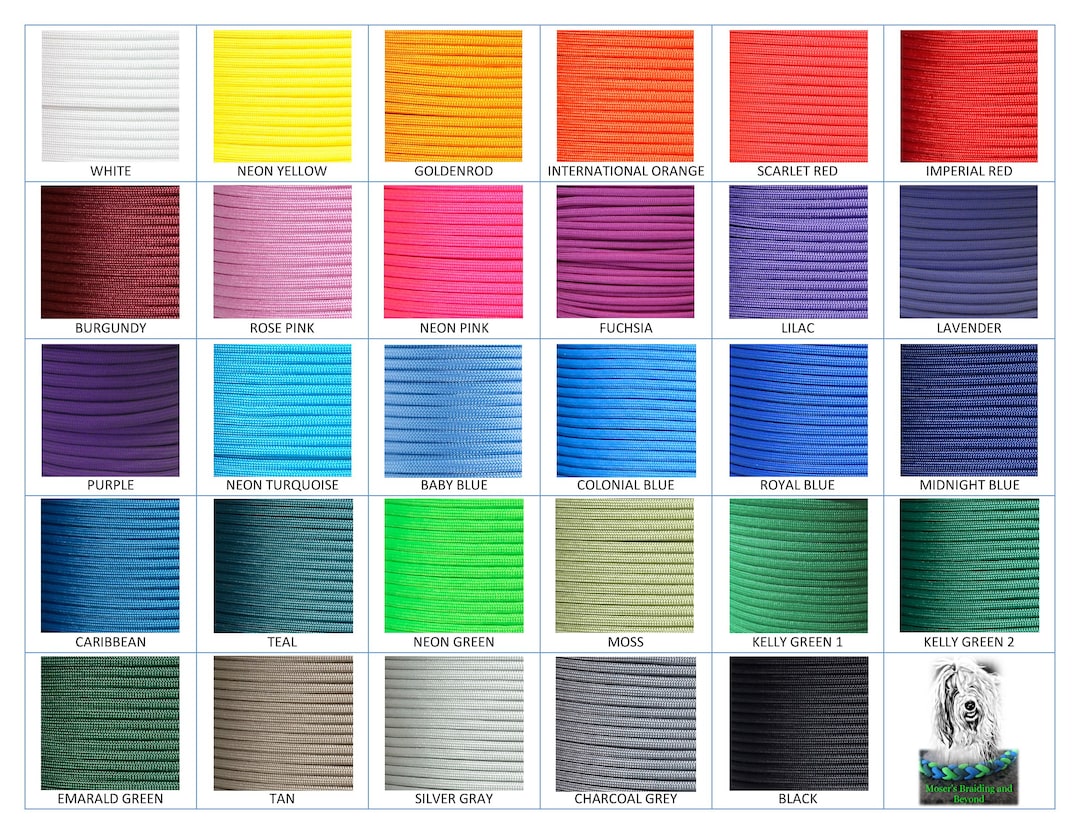 Paracord 650 Variety of Lengths - Etsy